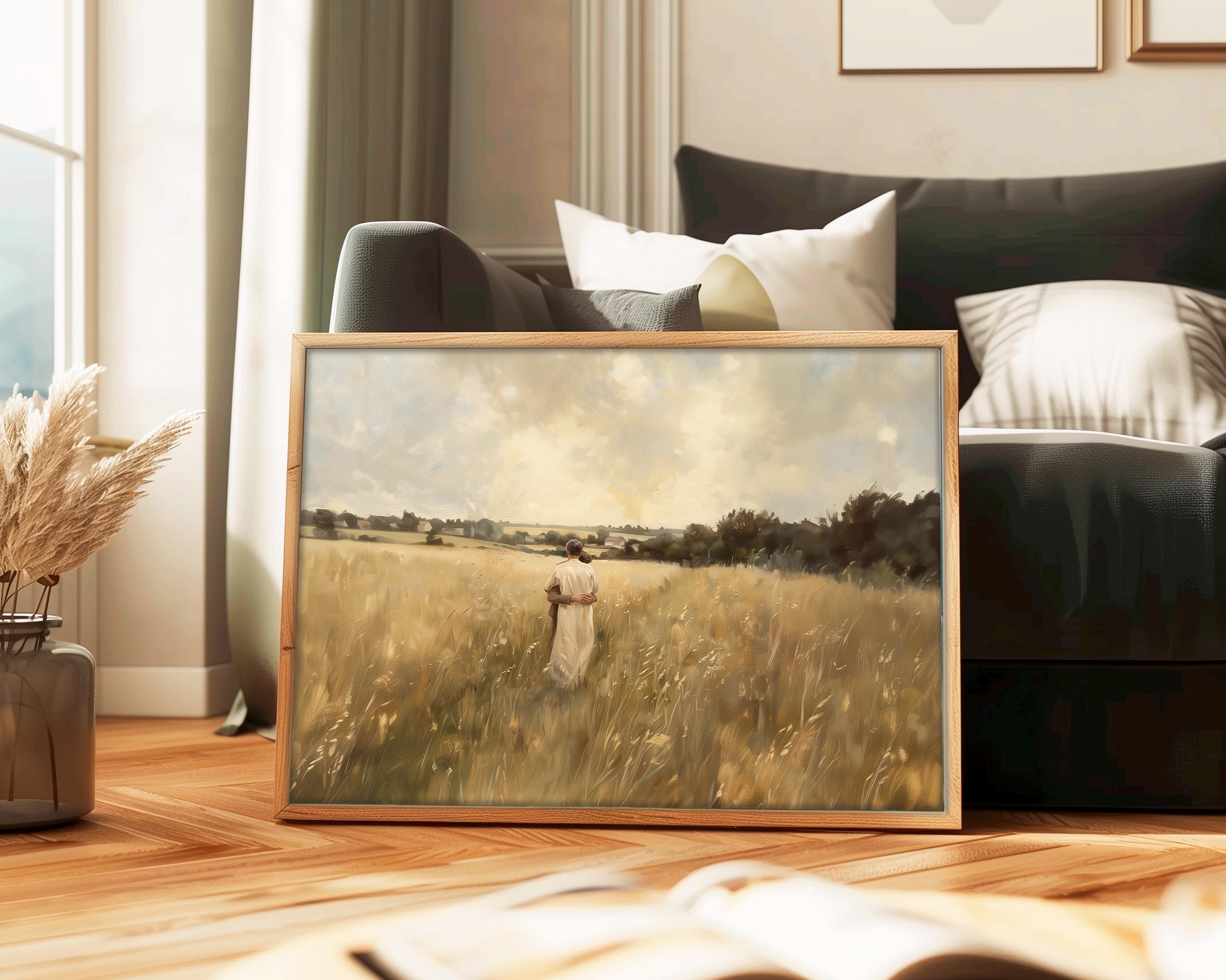 The Prodigal Son Christian Wall Art Printable, , Christian Landscape ...