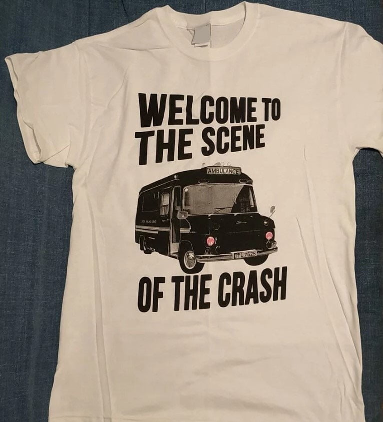 The Prodigy band t-shirt, Welcome to the scene of the crash TE6609 - Walmart.com