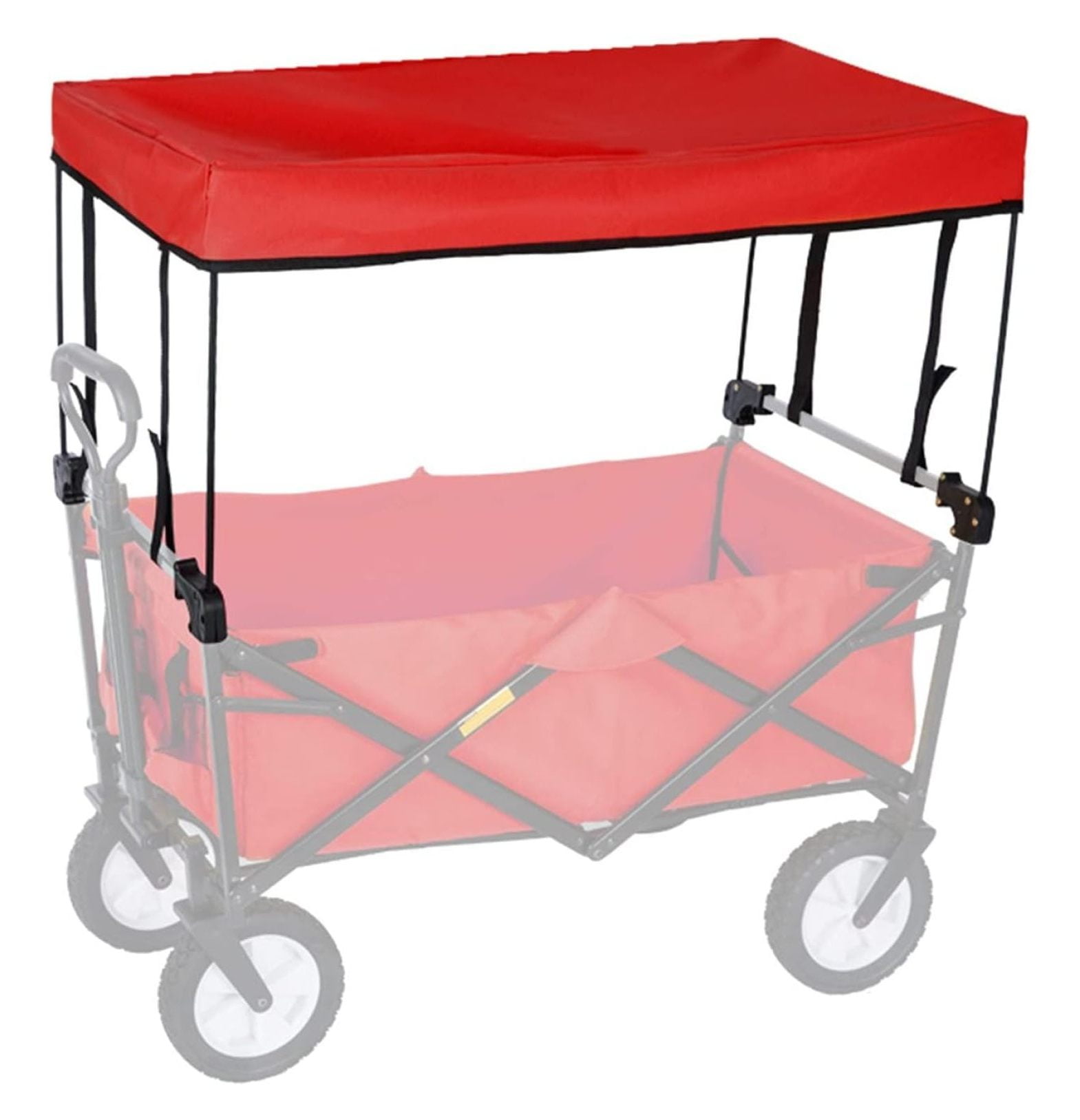 (The Product Includes Canopy) Folding Wagon Canopy Cover Collapsible ...