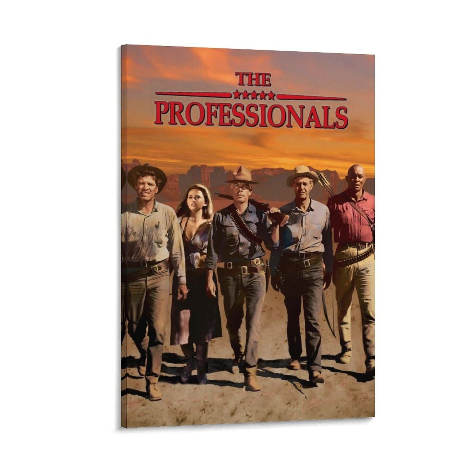 The Professionals Movie Poster Vintage Posters Wall Paintings Home Wall ...