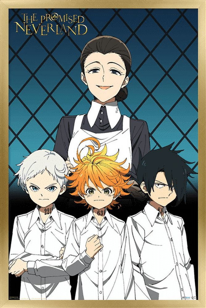 The Promised Neverland - Mom & Orphans Wall Poster, 22.375" x 34 ...