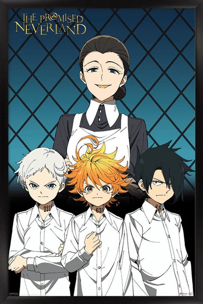 The Promised Neverland - Mom & Orphans Wall Poster, 22.375" x 34 ...