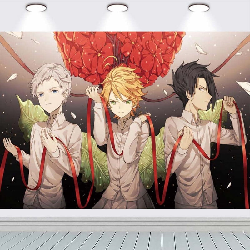 The Promised Neverland Party Supplies Backdrop Banner Poster Birthday ...