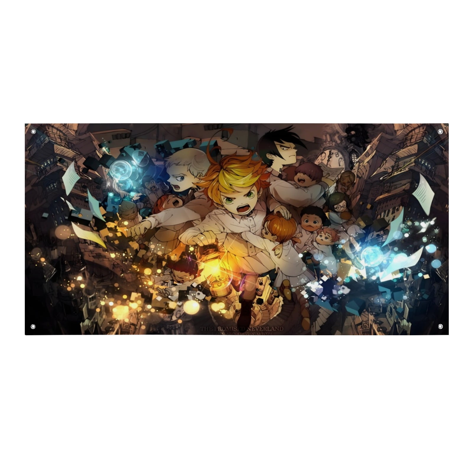 The Promised Neverland-Theme Backdrops Banner Birthday Party Decor ...