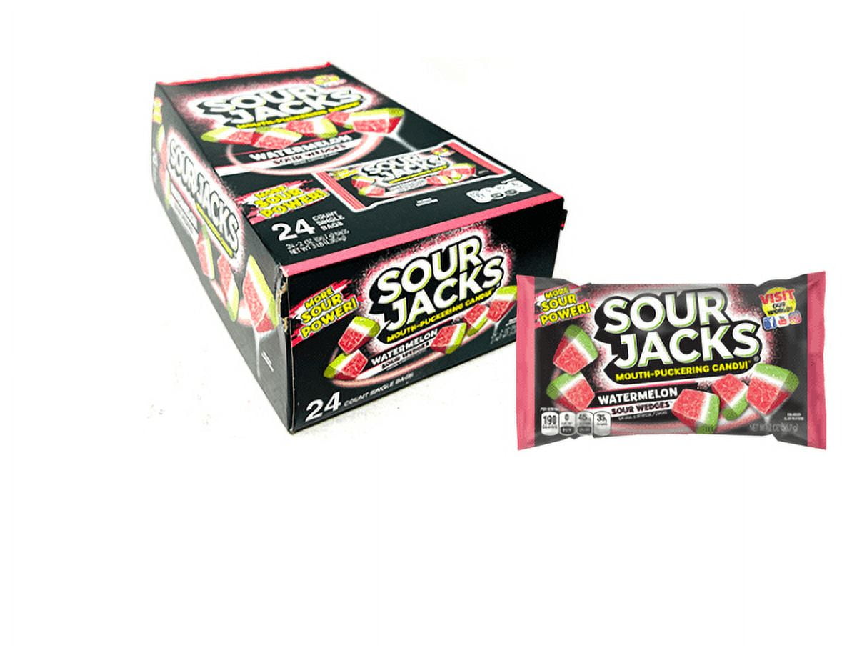 The Promotion In Motion Sour Jacks Soft & Chewy Sour Candies, 24 ea ...