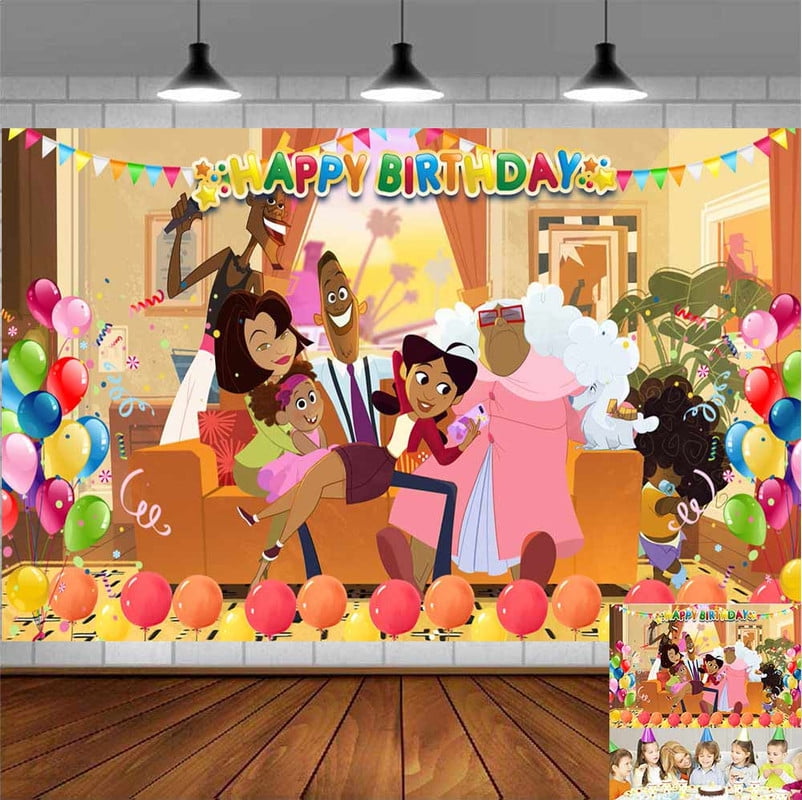 The Proud Family Backdrop Banner Party Supplies Poster Movie Theme ...