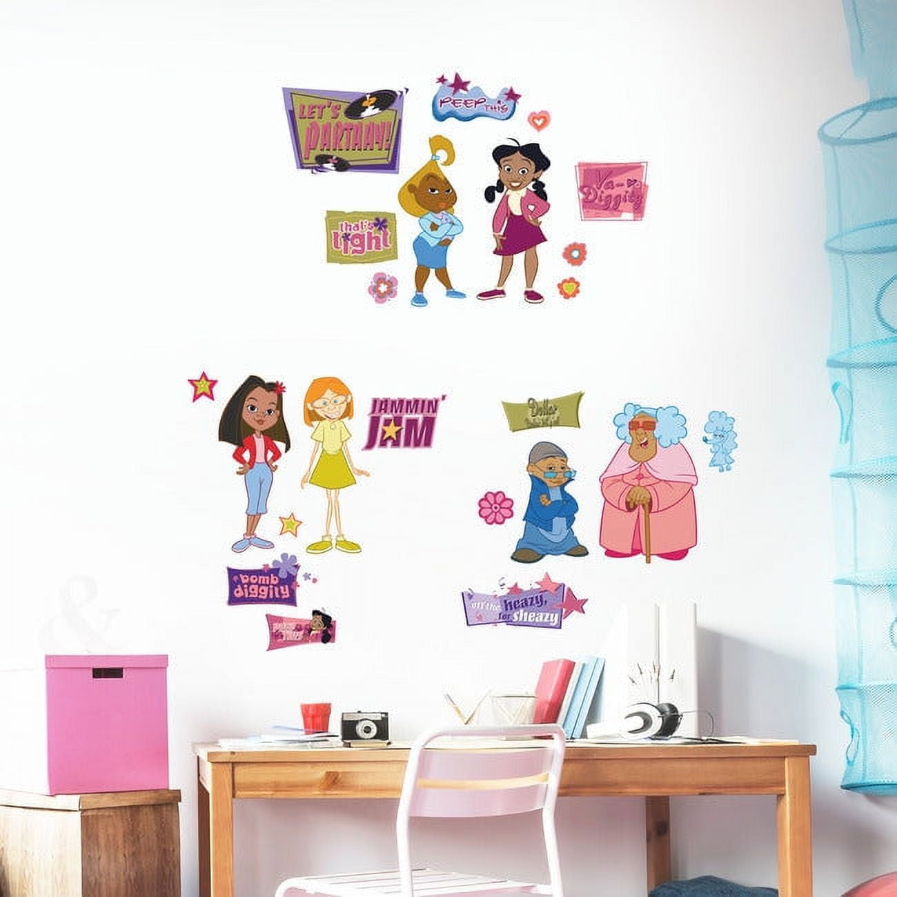 The Proud Family Peel And Stick Wall Decals - Walmart.com