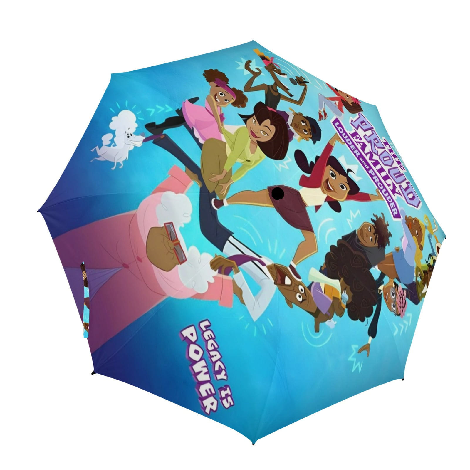 The Proud Family Semi-Automatic Foldable Umbrella. - Walmart.com
