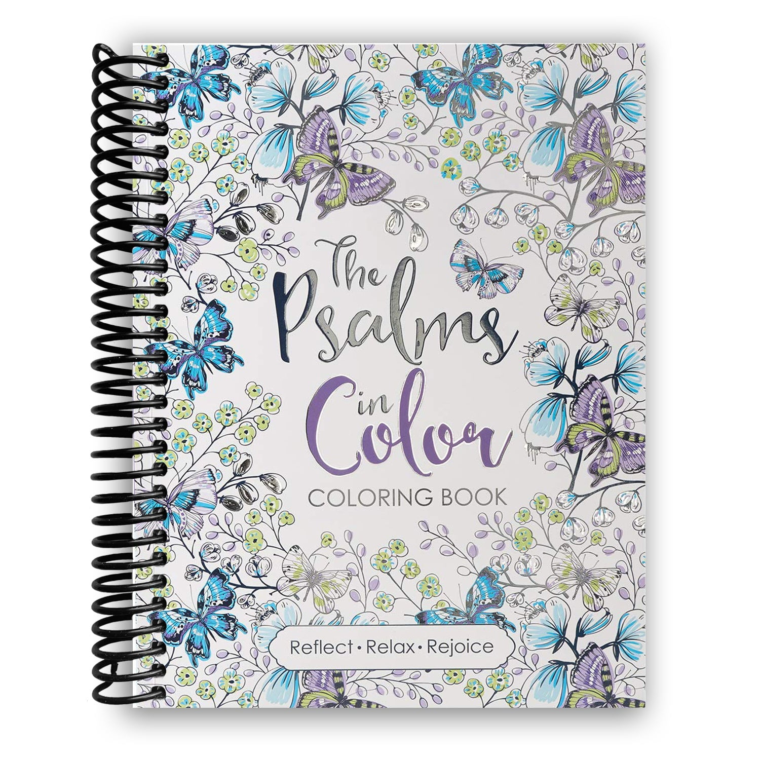 The Psalms in Color Inspirational Coloring Book with Scripture for ...
