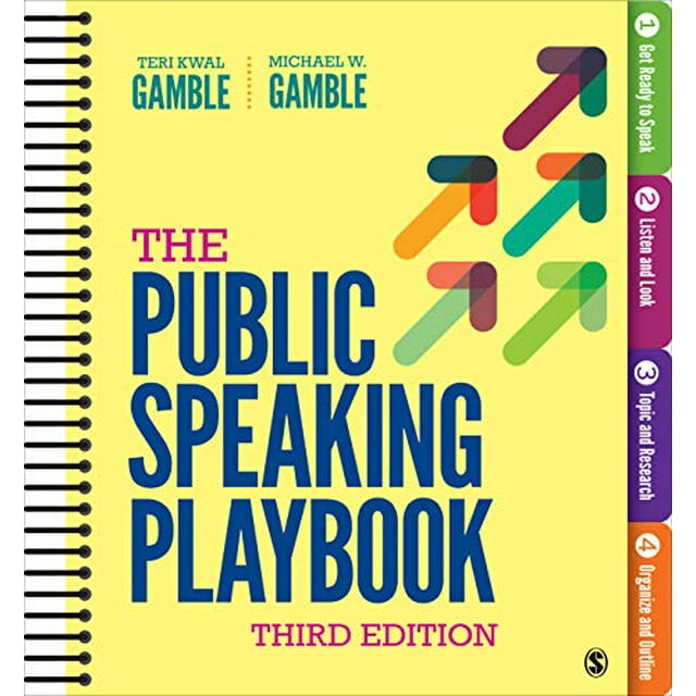 The Public Speaking Playbook (Edition 3) (Other) - Walmart.com