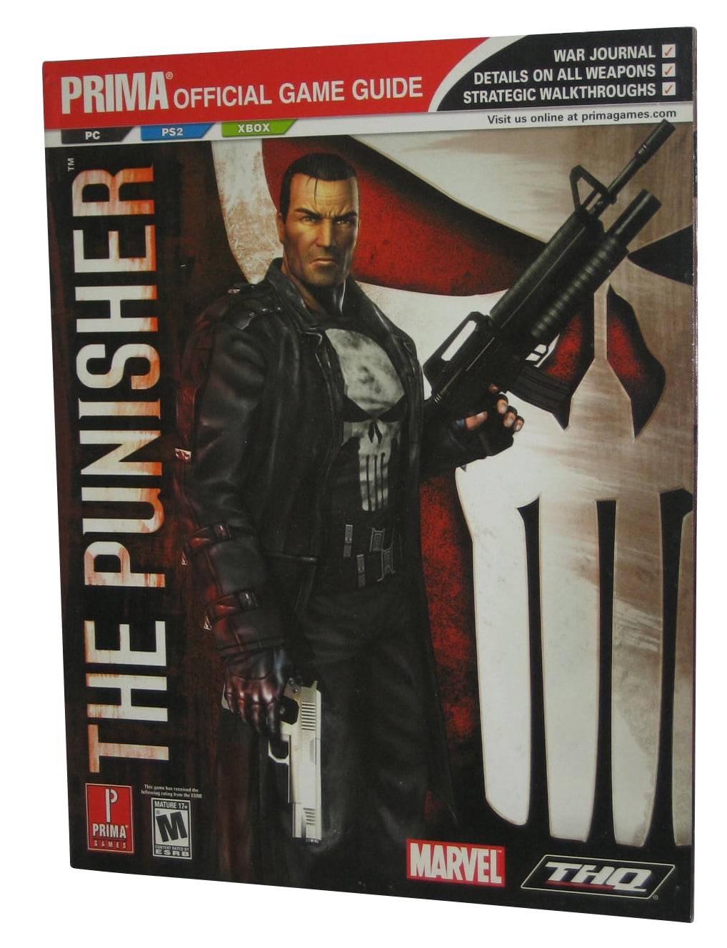 The Punisher Prima Games PC PS2 X-Box Official Strategy Guide Book ...