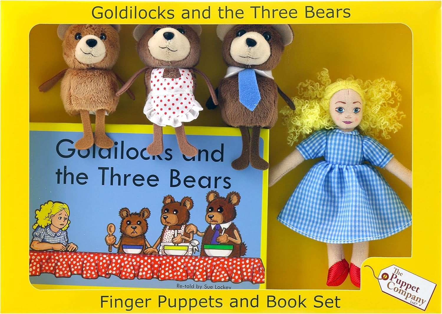 The Puppet Company - Traditional Story Sets - Goldilocks & The Three ...