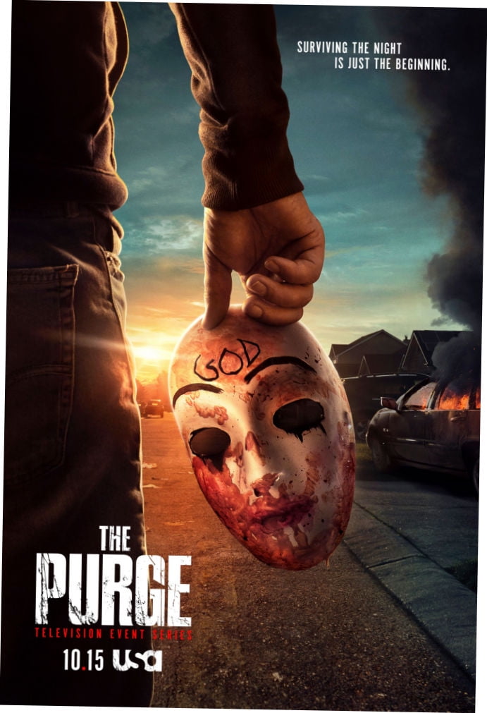 The Purge Series Posters The Purge Series Poster 24"x36" 24x36 Multi ...
