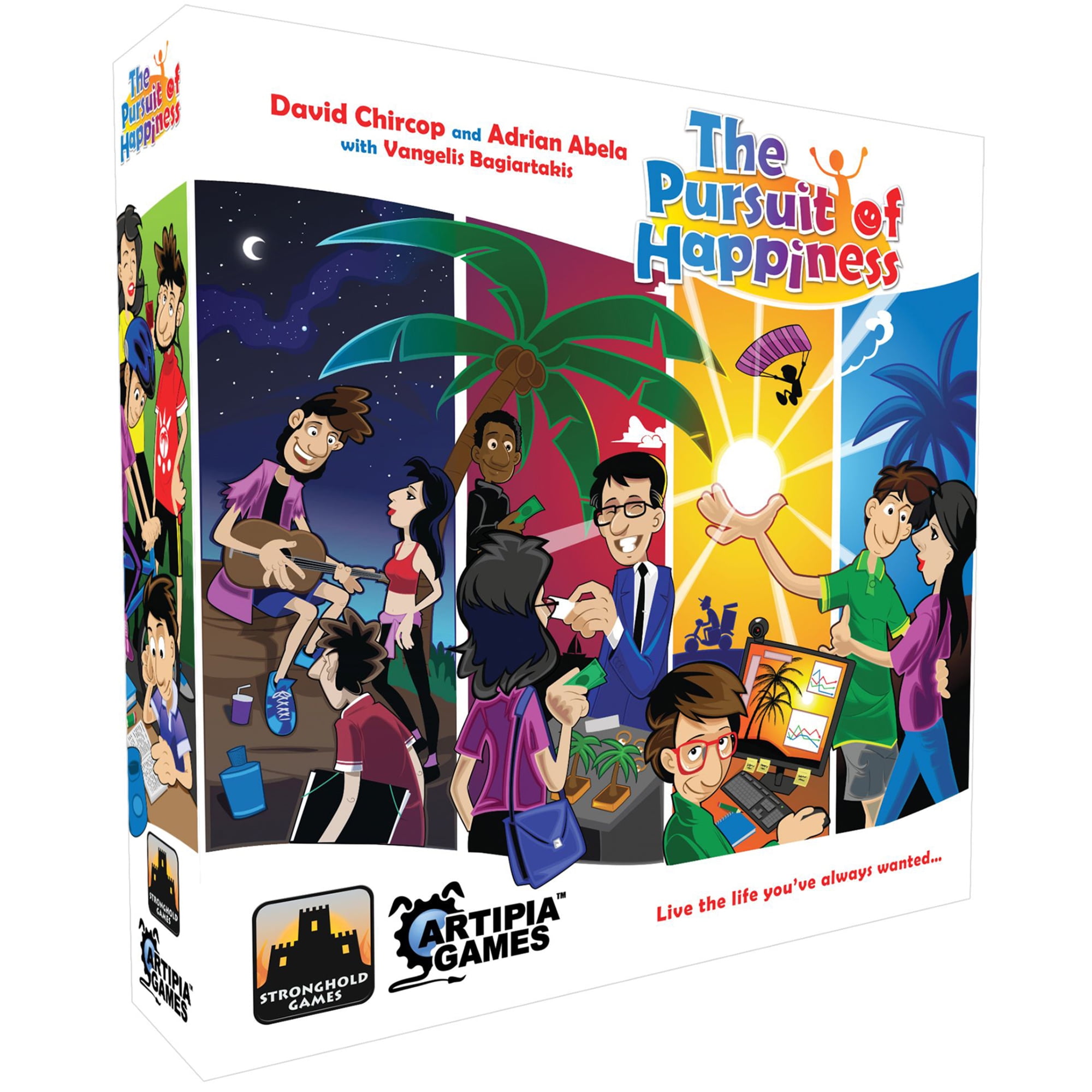 The Pursuit of Happiness - Board Game, Live The Life You've Always ...