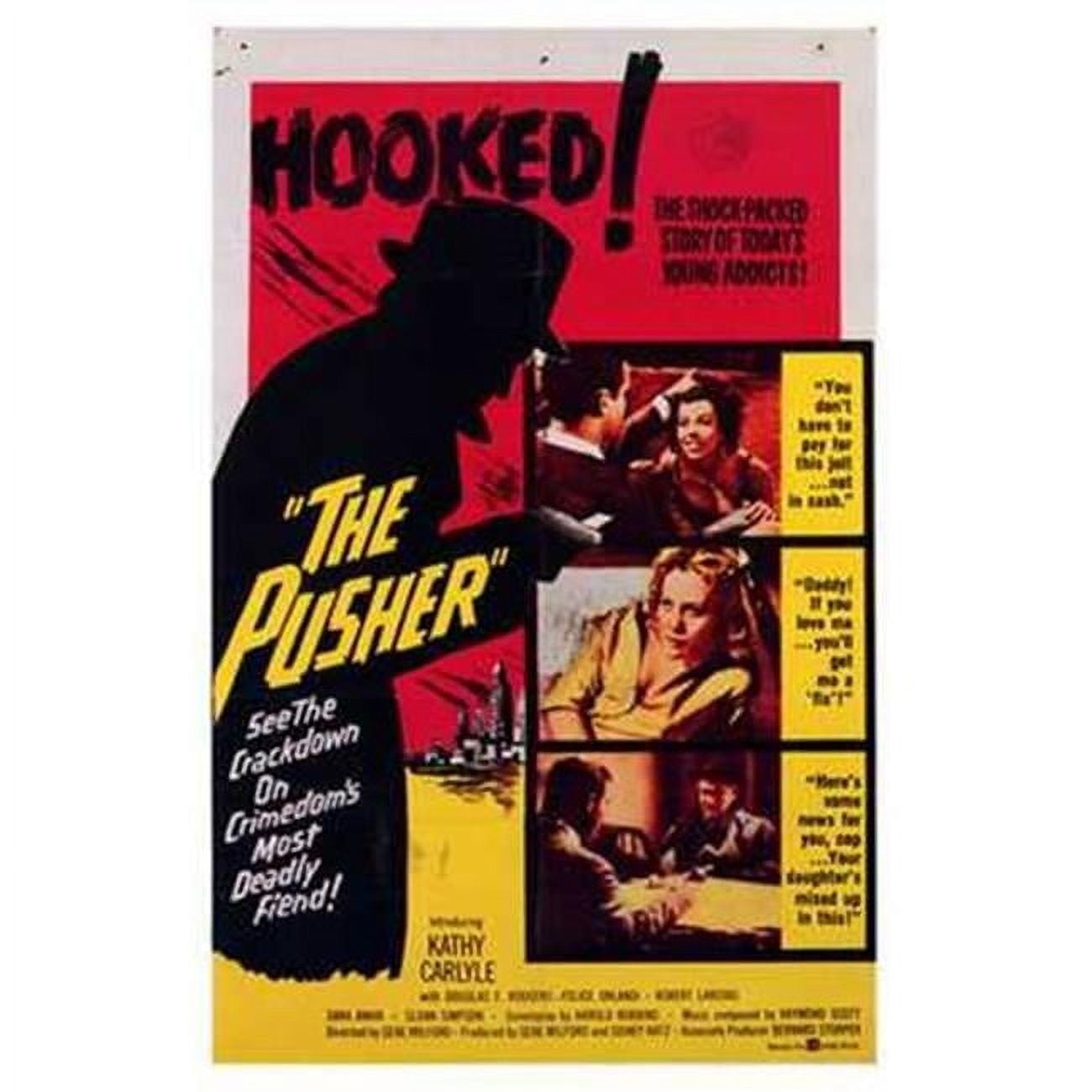 The Pusher Movie Poster - 11 x 17 in. - Walmart.com