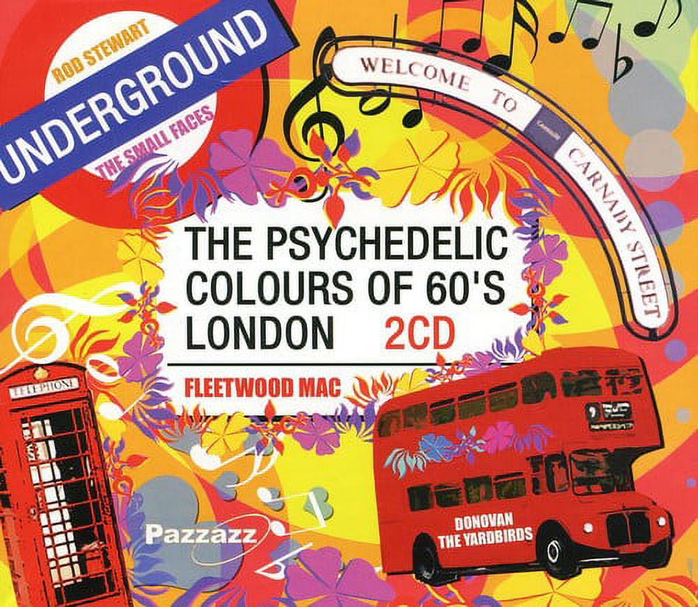 The Pyschedelic Colours Of 60s London - Walmart.com