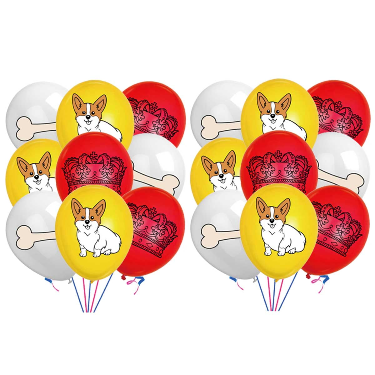The Queen's Corgi Balloons Party Supplies Birthday Favors Decorations ...
