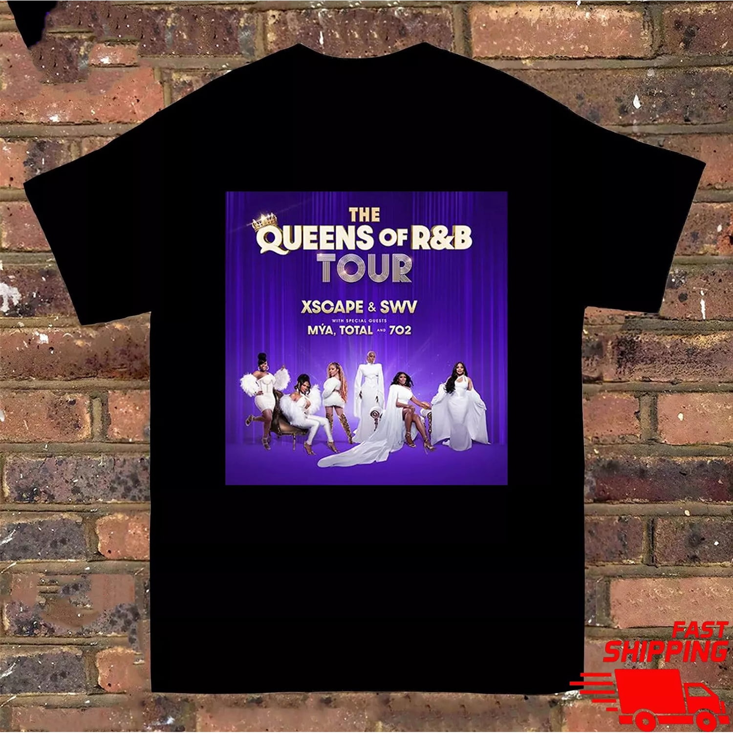 The Queens of R&B Xscape and SWV On Tour T Shirt - Walmart.com