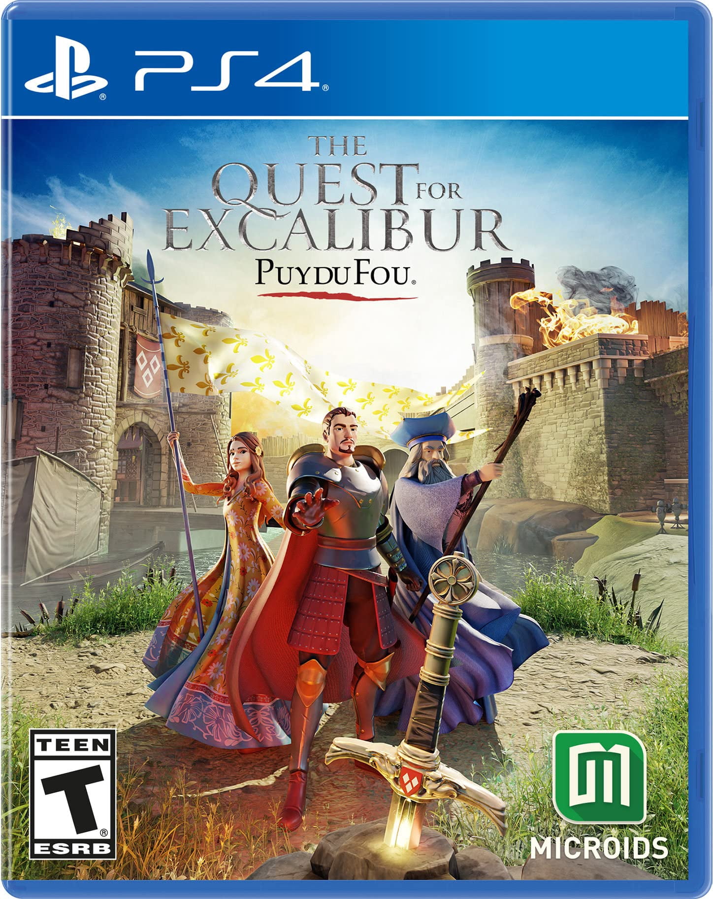 The Quest for Excalibur: Puy du Fou (PS4) - Walmart.com