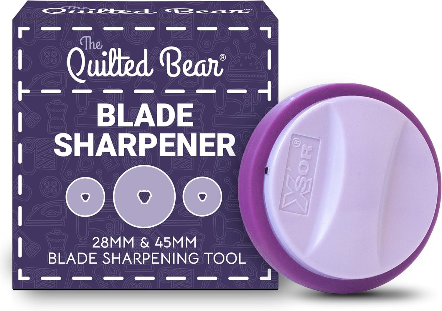 The Quilted Bear Rotary Blade Sharpener for 45mm & 28mm Blades ...