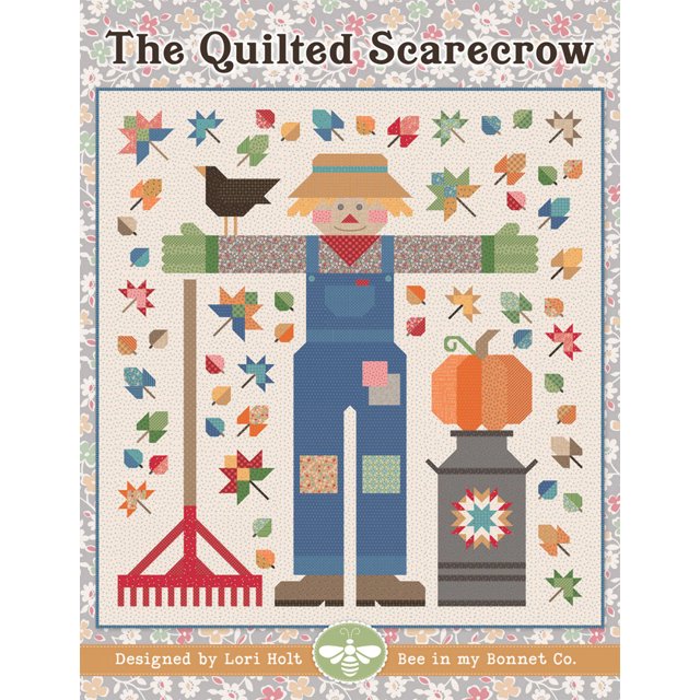 The Quilted Scarecrow Quilt Pattern by Lori Holt for It's Sew Emma - Walmart.com