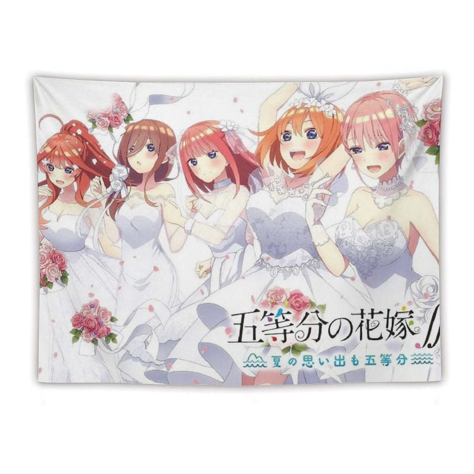 The Quintessential Quintuplets Japanese Anime Tapesty Wall Tapestry ...