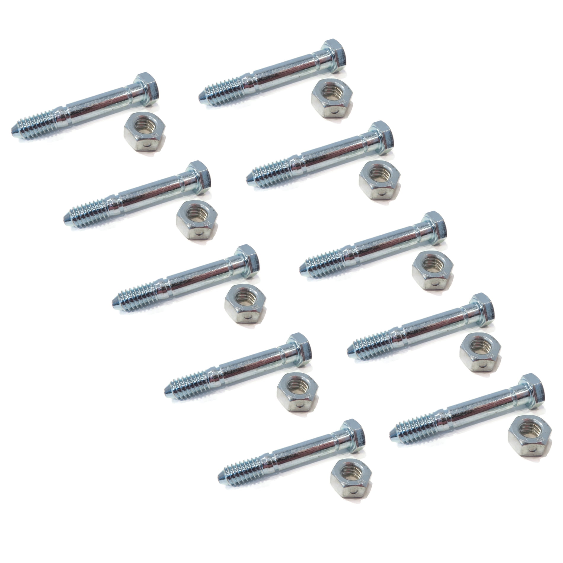 The ROP Shop 10-Pack - Shear Pin Bolt & Nut for John Deere AM122156 ...