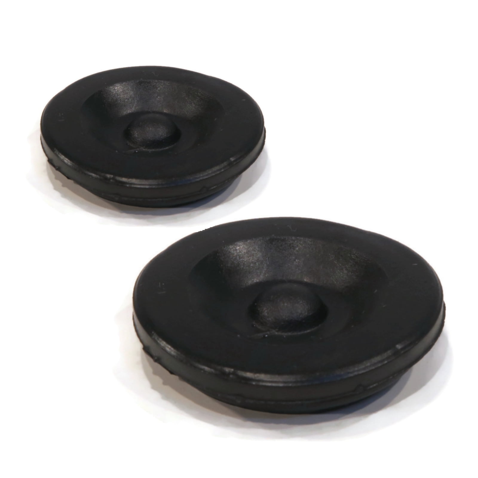 The ROP Shop | 2-Pack Black Rubber Grease Plug Hub Dust Caps for AL-KO ...