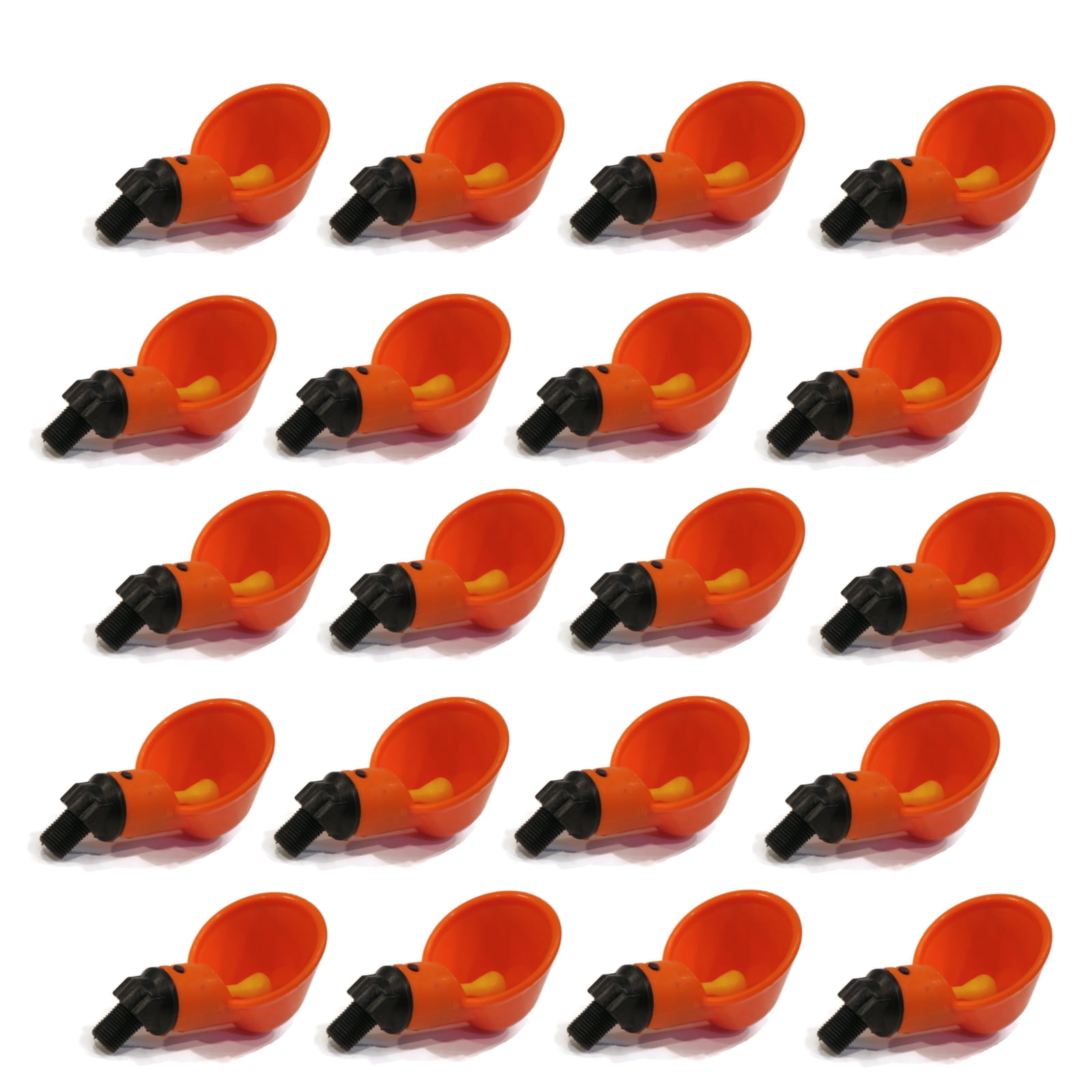 The ROP Shop (20-Pack) Poultry Drinker Waterer for Chickens Hens Chicks ...