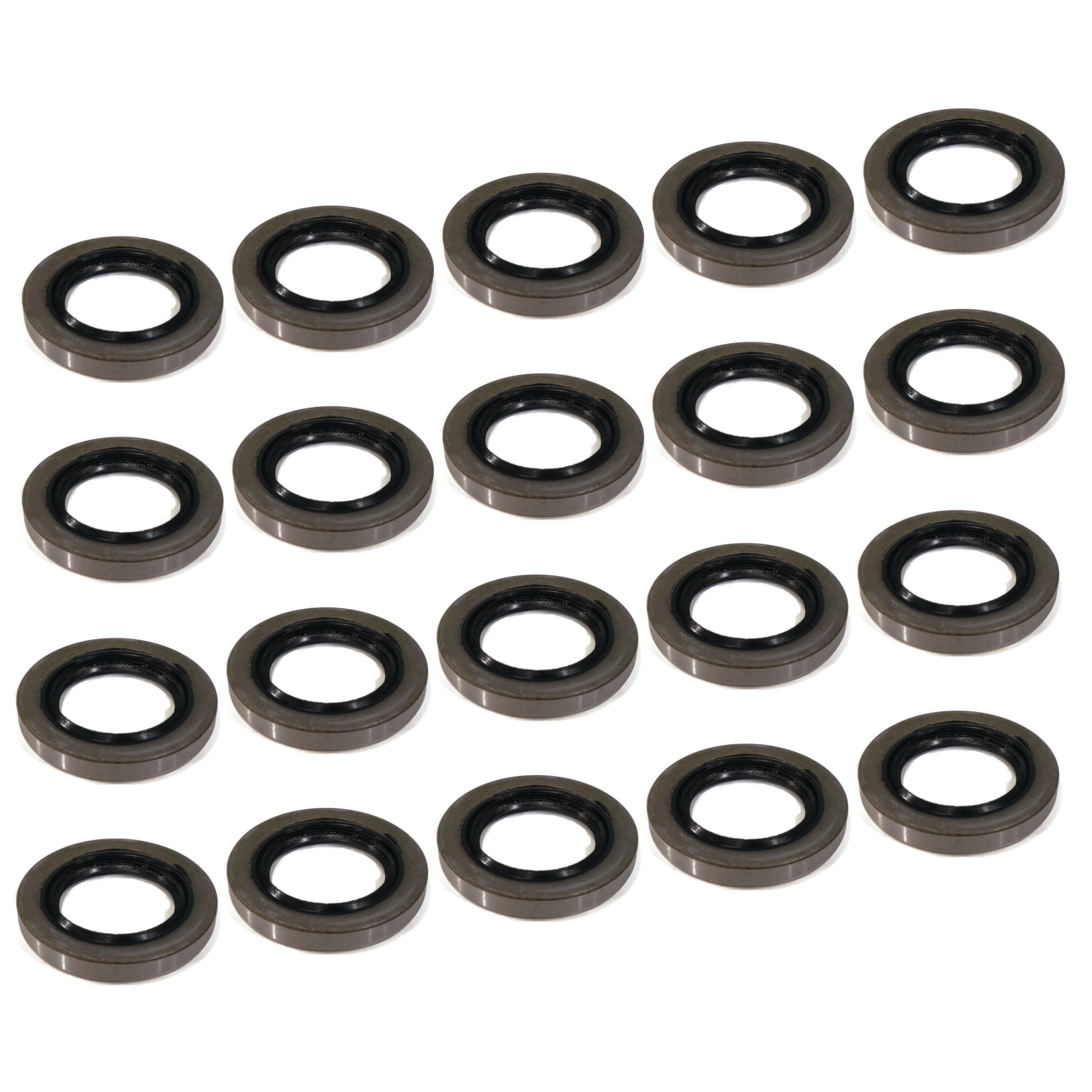 The ROP Shop 20-Pack Trailer Hub Grease Seal Double Lip 1.249" x 1.983" Transcom 12192TB ...