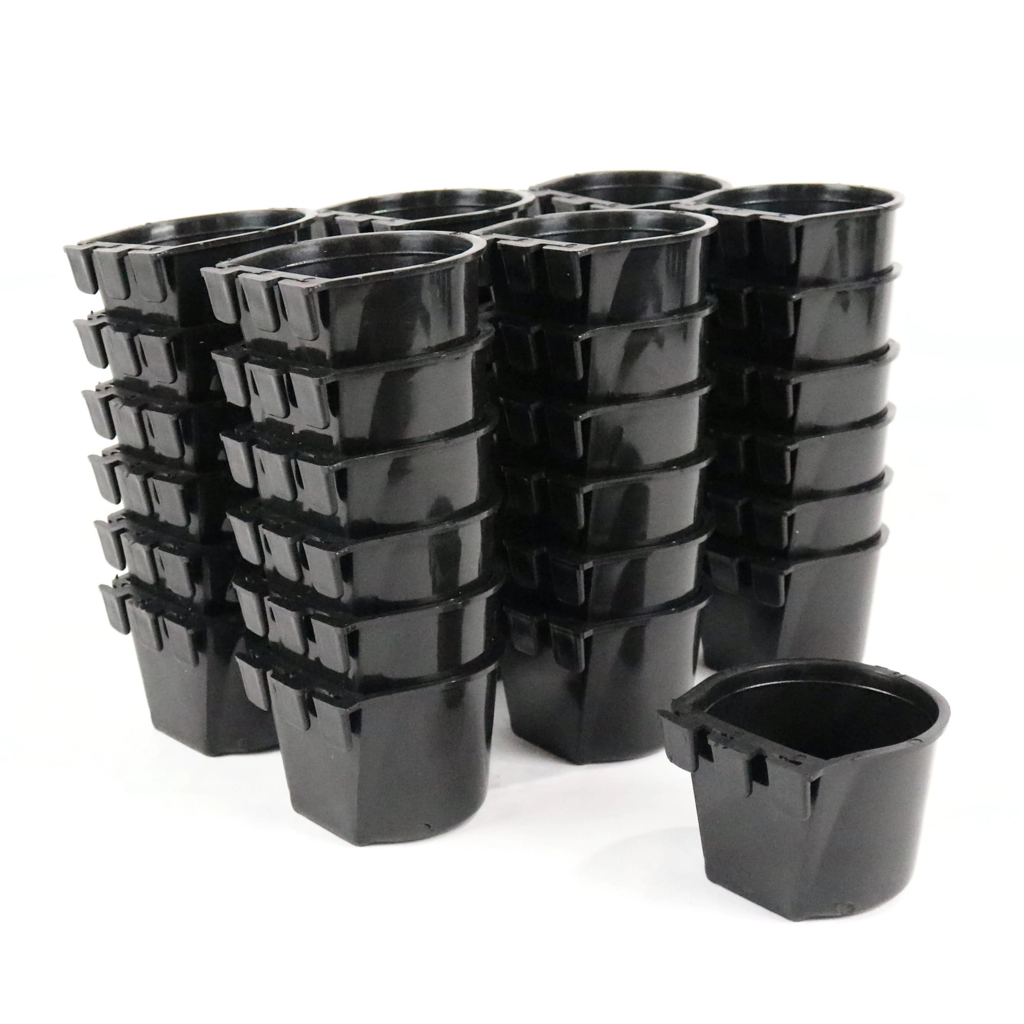 The ROP Shop 36-Pack - 8oz Black Cage Cup for Feed & Water for Poultry ...