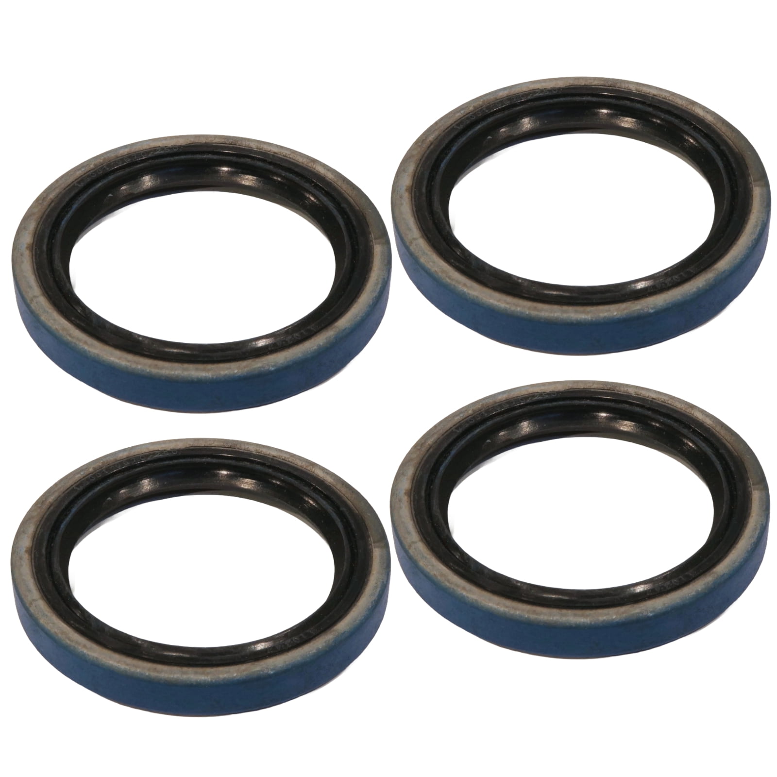 The ROP Shop 4-Pack Double Lip Grease Seal, 1.5" x 1.987" Trailer Hub Wheel Transcom 15192TB ...