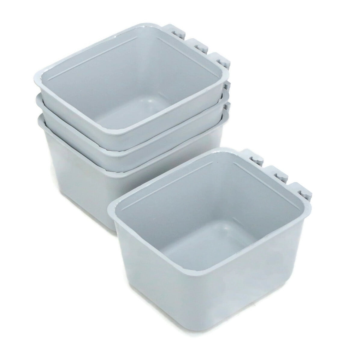 The ROP Shop 4-Pack - Gray Cage Cups hold 1 Pint / 16 fl oz to Hang ...