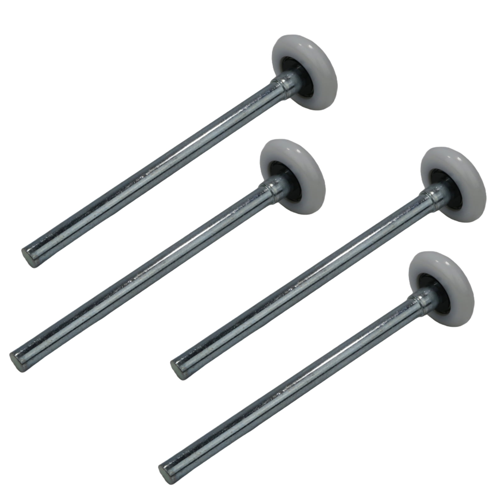 The ROP Shop (4-Pack) Smooth Heavy Duty Quiet Nylon Roller with Cap for ...