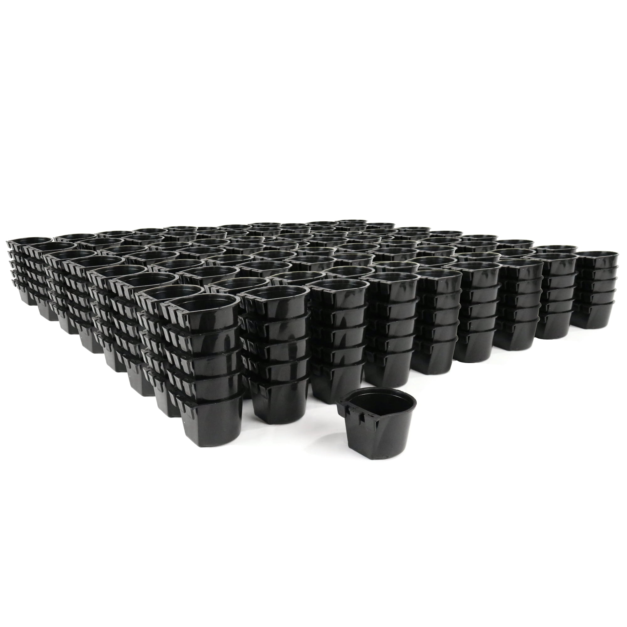 The ROP Shop 400-Pack - 8oz Black Cage Cup for Feed & Water for Poultry ...