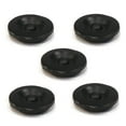 The ROP Shop 5-Pack Black Rubber Grease Plug Hub Dust Cap Dexter EZ ...