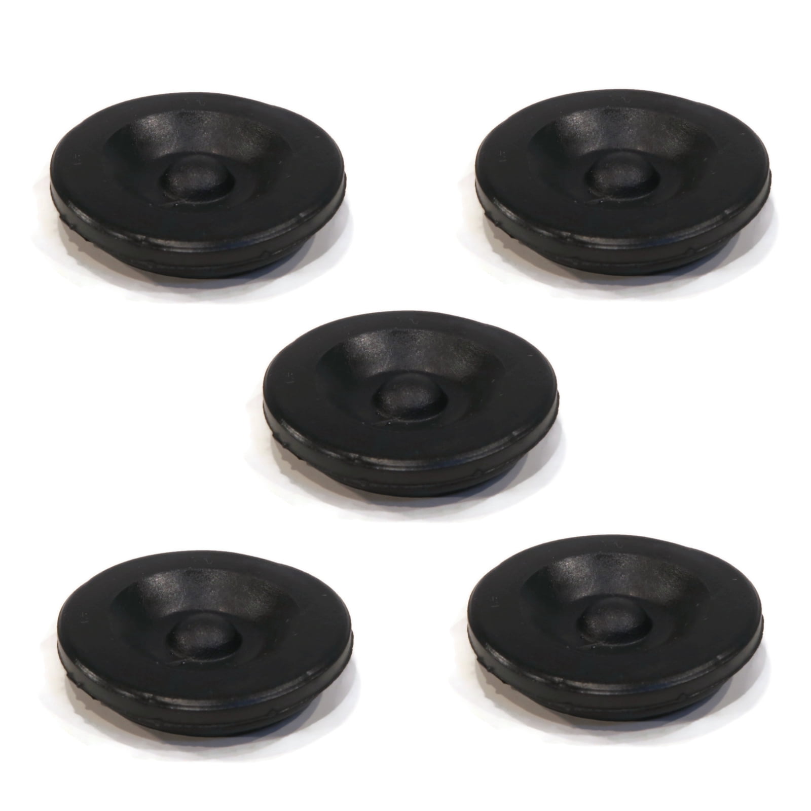 The ROP Shop | 5-Pack Black Rubber Grease Plug Hub Dust Caps for AL-KO ...