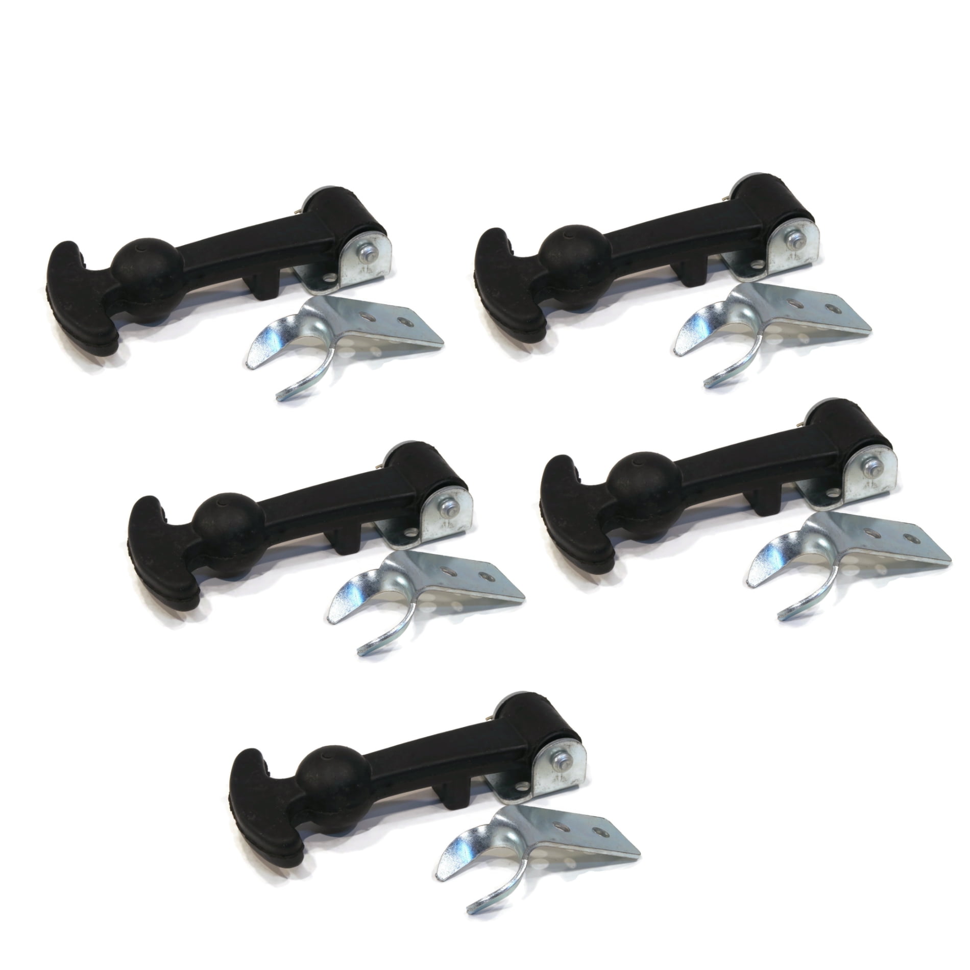 The ROP Shop (5 Pack) Hood Hold Latch Kits S8390 w/ Galvanized Steel ...