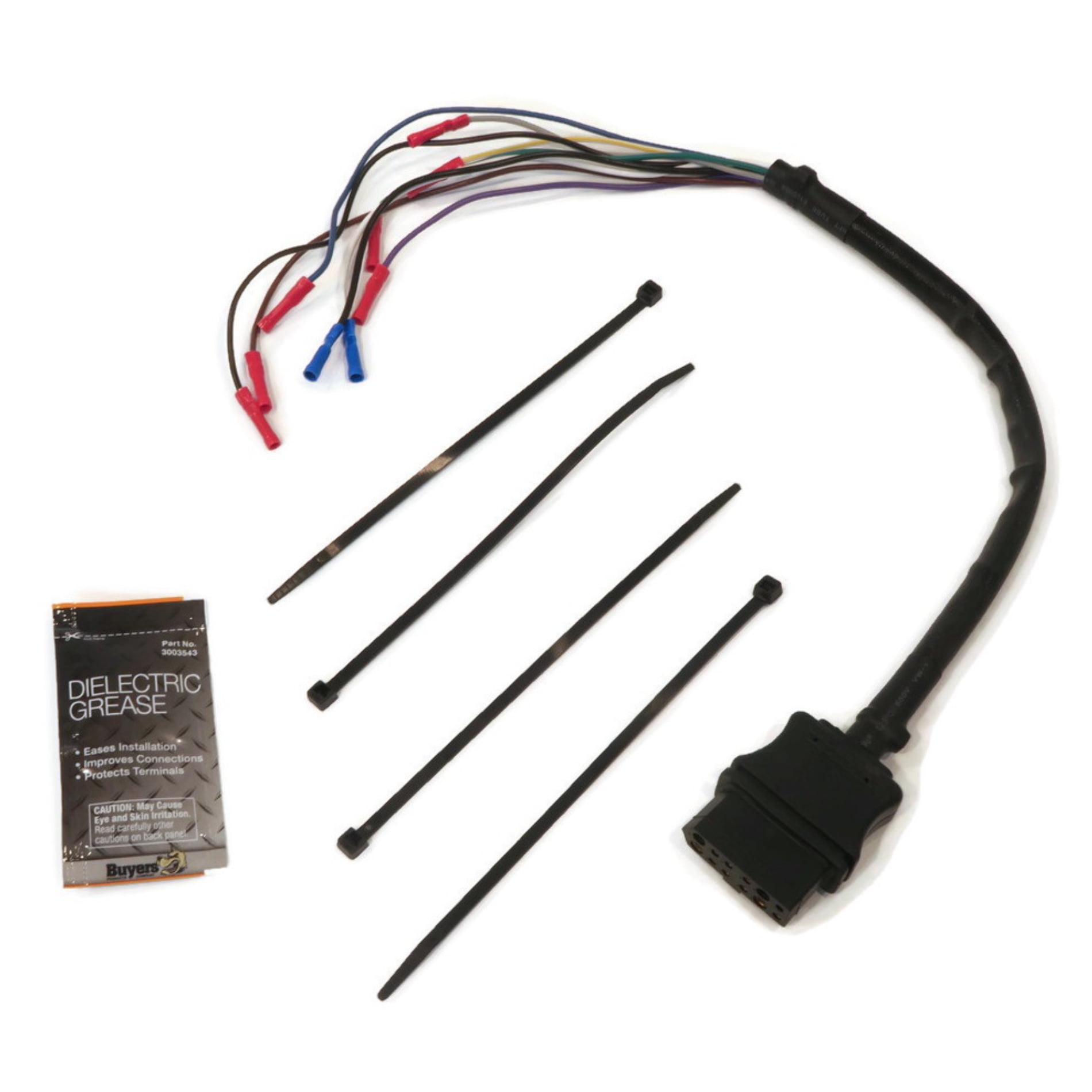 The ROP Shop | 9-Pin Female, Vehicle Side, Snowplow Harness Repair Kit ...