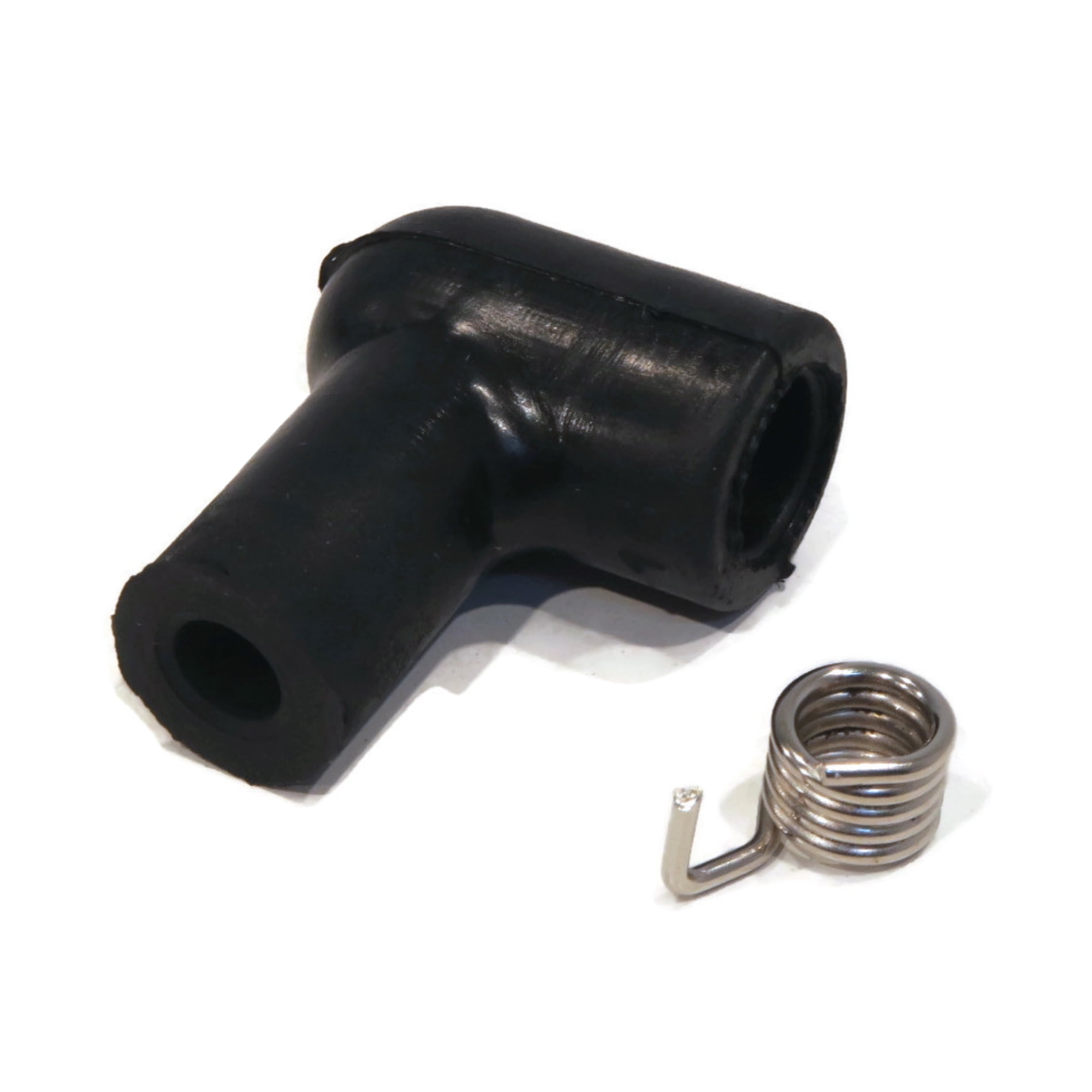 The ROP Shop 90 Degree Spark Plug Boot with Clip for Small Engines w ...