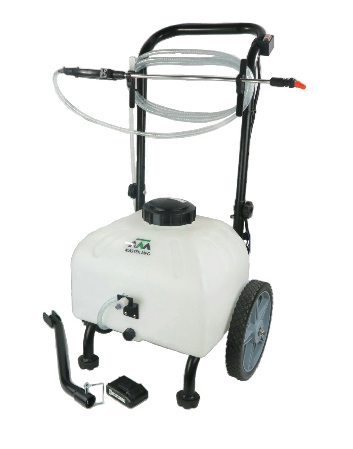 The ROP Shop | Cordless 9 Gallon Portable Spot Pump Cart Sprayer for ...