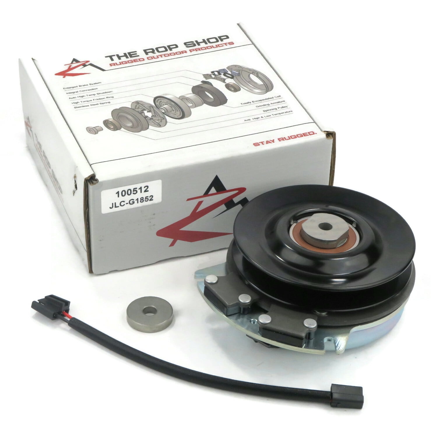 The ROP Shop Electric PTO Clutch for Exmark Turf Tracer S (SN 920,000 ...