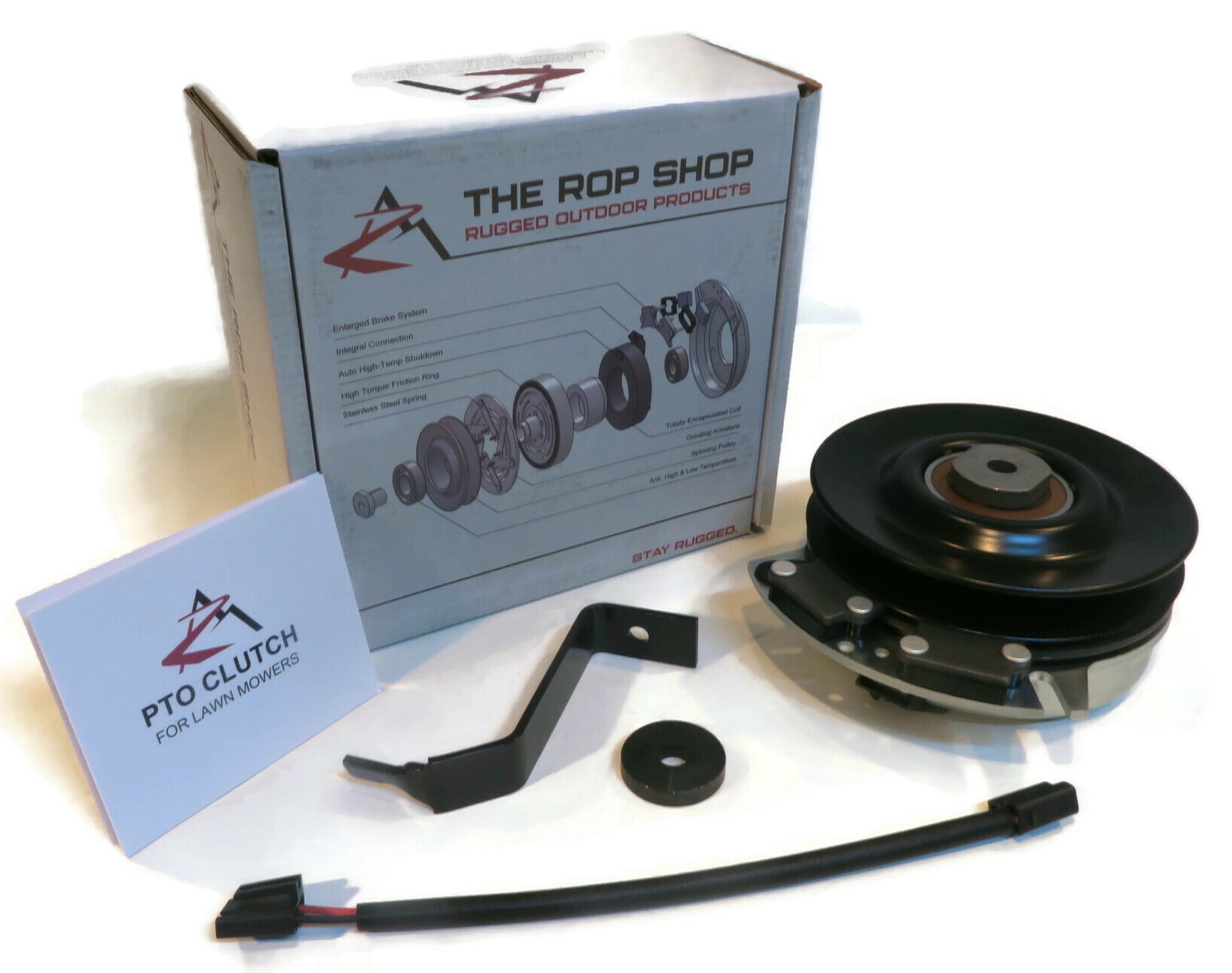 The ROP Shop Electric PTO Clutch for John Deere Lawn Tractors D150 ...