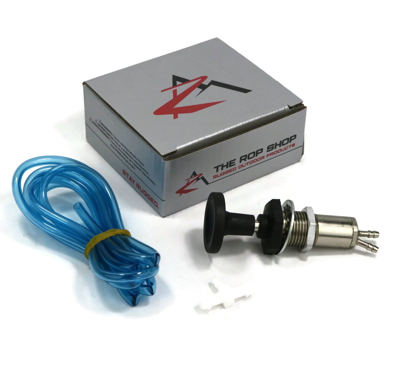 The ROP Shop Fuel Primer Plunger Pump with 3 ft Fuel Line with "T ...