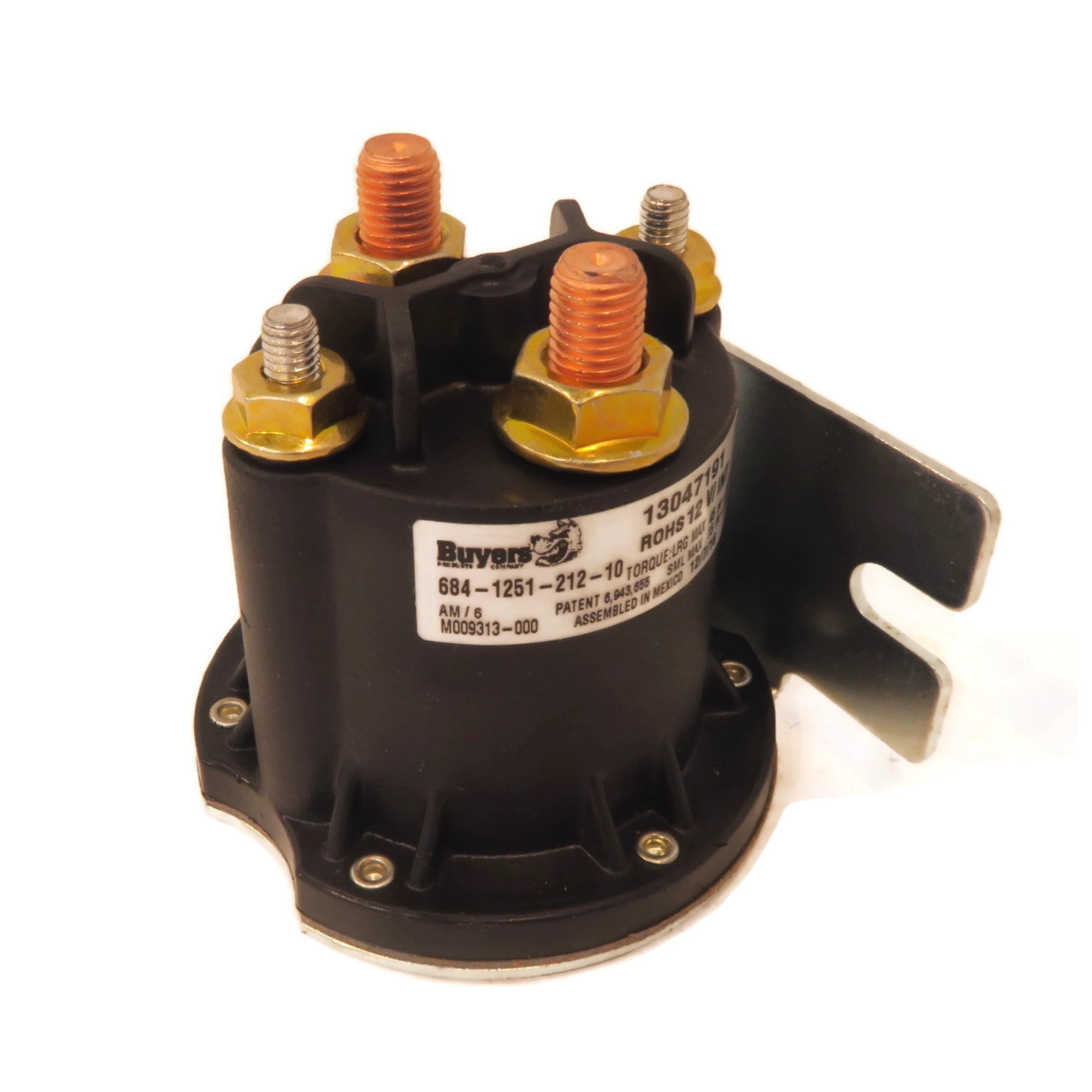 The ROP Shop Heavy Duty 12V Motor Solenoid, Intermittent Duty, 1304719 ...