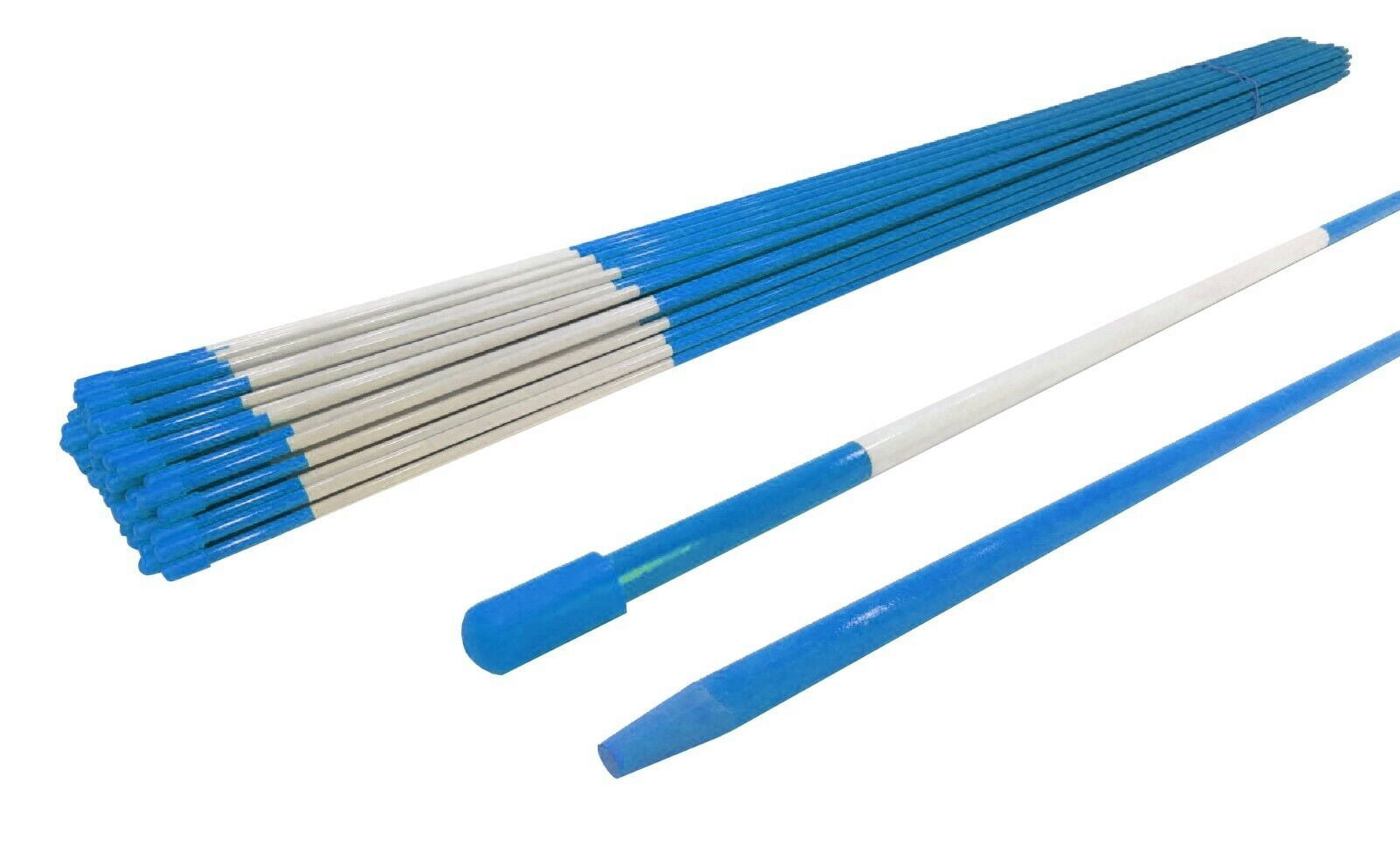 The ROP Shop | (Pack of 10) Blue Driveway Markers 48" Long, 5/16 ...
