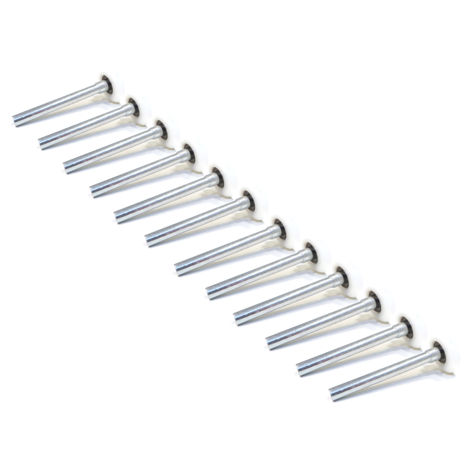 The ROP Shop (Pack of 12) 2" Capped Nylon Garage Door Rollers with 4 ...