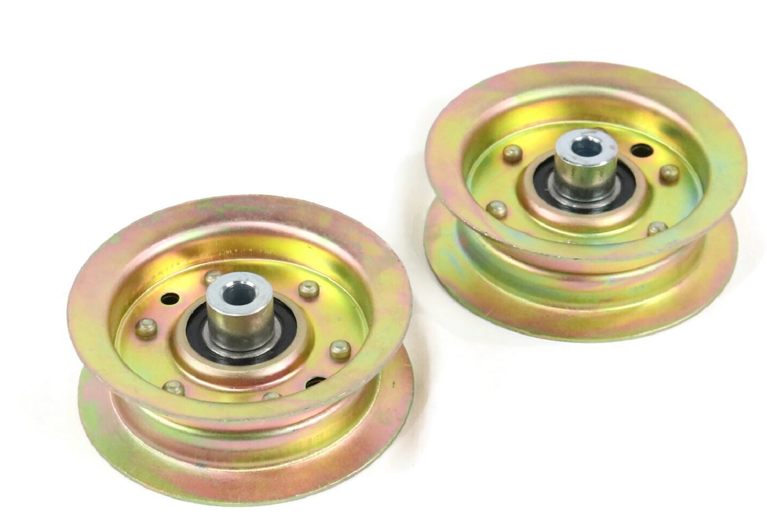 The ROP Shop (Pack of 2) Flat Idler Pulley for 2015 Toro TimeCutter MX ...