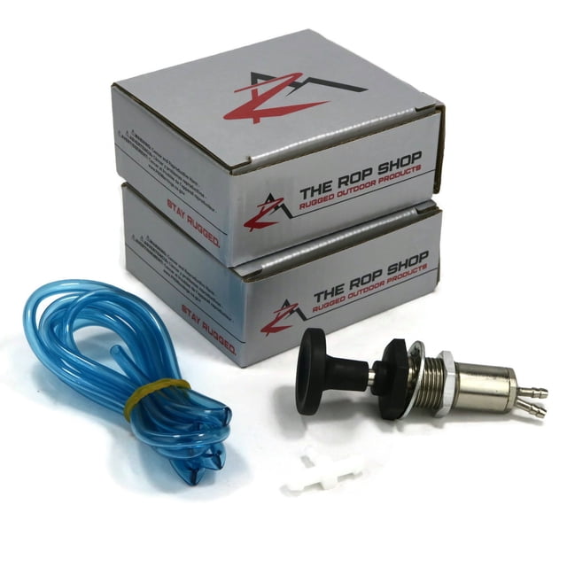 The ROP Shop (Pack of 2) Fuel Primer Plunger Pump Kits include 3' Fuel ...