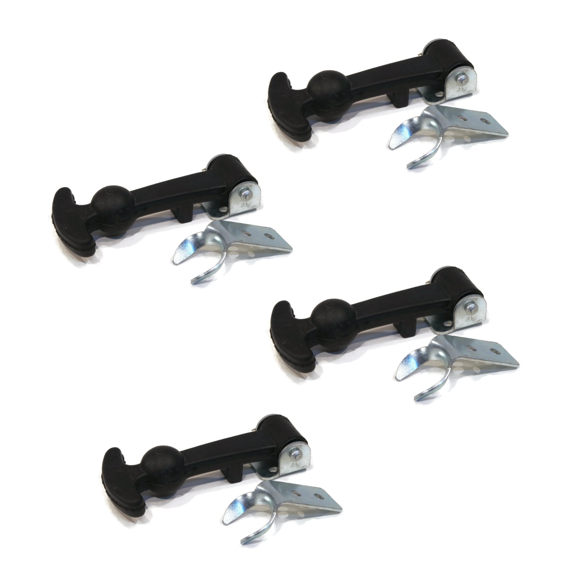 The ROP Shop | (Pack of 4) Hood Hold Down Latch Kit for/fits Jeep Rock ...
